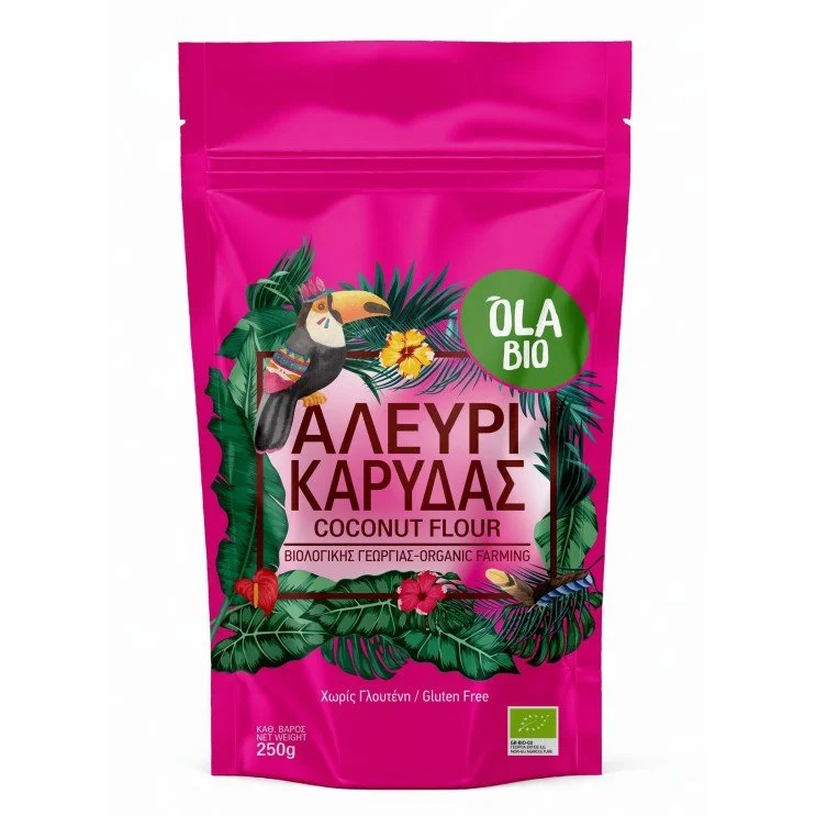 ΑΛΕΥΡΙ ΚΑΡΥΔΑΣ ΒΙΟ 250g | ΒΙΟΥΓΕΙΑ