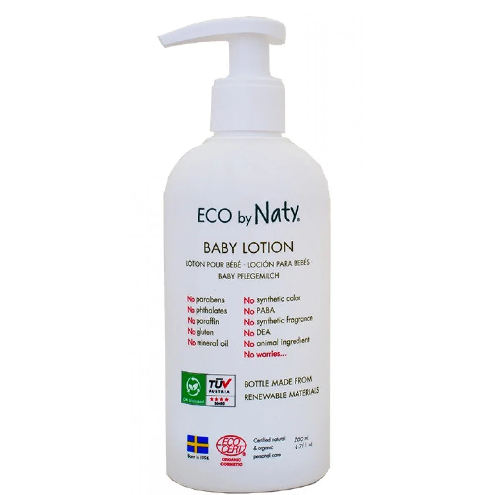 ΛΟΣΙΟΝ ΣΩΜΑΤΟΣ BABY 200ML naty BIO | ΒΙΟ-ΥΓΕΙΑ