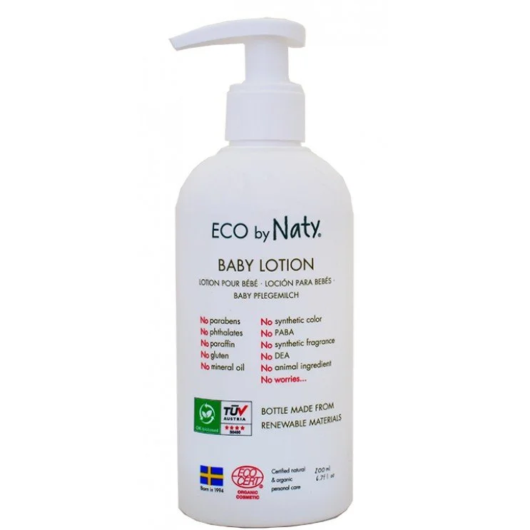 ΛΟΣΙΟΝ ΣΩΜΑΤΟΣ BABY 200ML naty BIO | ΒΙΟ-ΥΓΕΙΑ