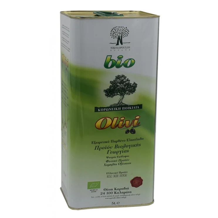 ΕΛΑΙΟΛΑΔΟ ΕΞΑΙΡΕΤΙΚΟ ΠΑΡΘΕΝΟ ΑΘΕΡΜΟ ΚΑΛΑΜΩΝ ΒΙΟ 5Lt