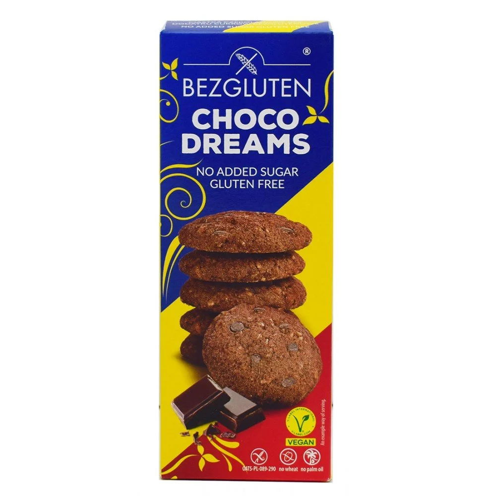 ΜΠΙΣΚΟΤΑ ΣΟΚΟΛΑΤΑΣ CHOCO DREAMS ΧΩΡΙΣ ΓΛΟΥΤΕΝΗ 110g | ΒΙΟ-ΥΓΕΙΑ