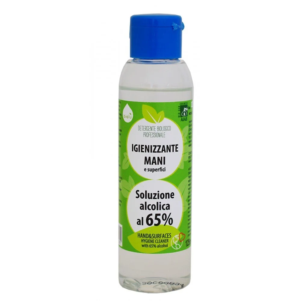 ΑΠΟΛΥΜΑΝΤΙΚΟ ΧΕΡΙΩΝ ΑΛΚ/ΧΟ 65% 125ml ΒΙΟ | ΒΙΟ-ΥΓΕΙΑ