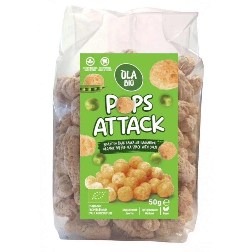 ΣΝΑΚ ΑΡΑΚΑ ΜΕ ΚΑΛΑΜΠΟΚΙ ΒΙΟ 50g