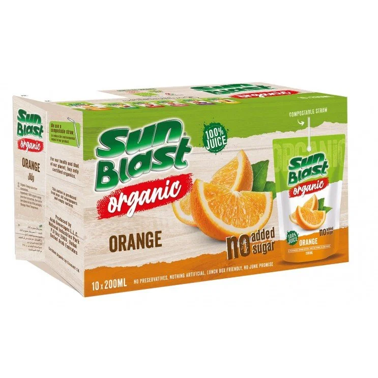ORANGE JUICE BIO 200ml