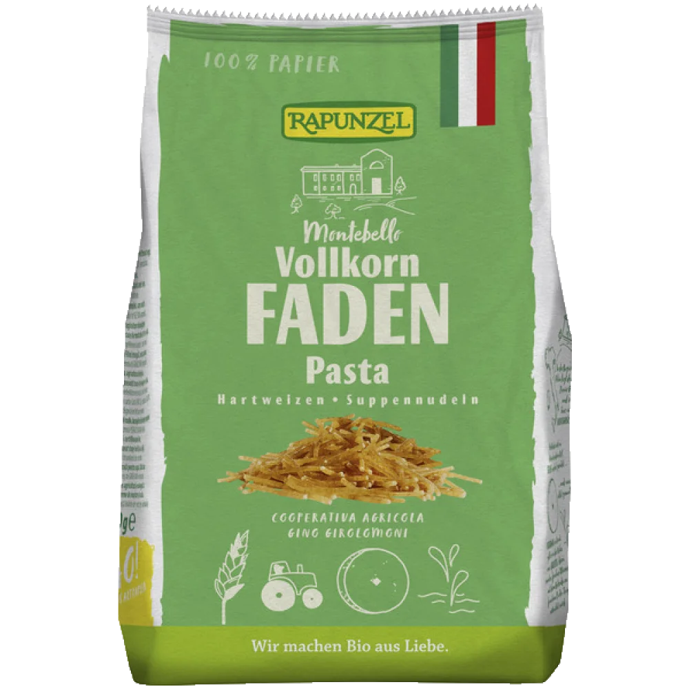 Soup vermicelli wholemeal 250g Rapunzel BIO | ΒΙΟ-ΥΓΕΙΑ