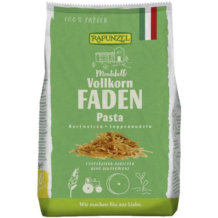 Soup vermicelli wholemeal 250g Rapunzel BIO | ΒΙΟ-ΥΓΕΙΑ