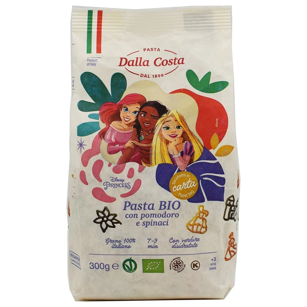 PASTA PRINCESS DISNEY BIO 300gr