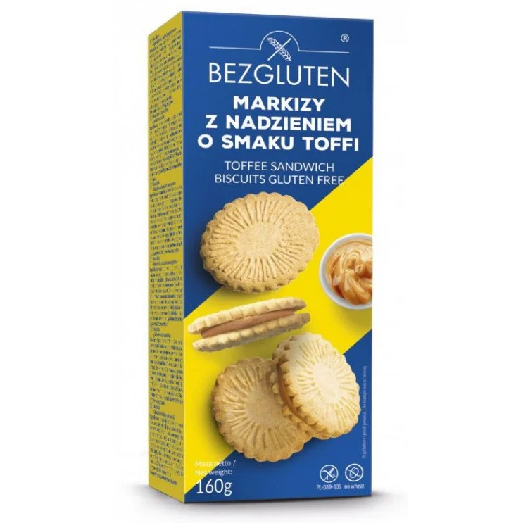 ΜΠΙΣΚΟΤΑ ΓΕΜΙΣΤΑ ΜΕ ΚΑΡΑΜΕΛΑ ΧΩΡΙΣ ΓΛΟΥΤΕΝΗ 160g | ΒΙΟ-ΥΓΕΙΑ