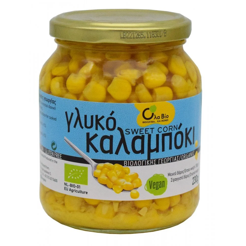 Sweetcorn ΒΙΟ 350g | ΒΙΟ-ΥΓΕΙΑ