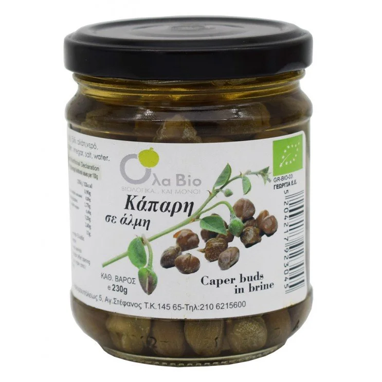 ΚΑΠΑΡΗ ΕΛΛΗΝΙΚΗ ΣΕ ΑΛΜΗ ΒΙΟ 230gr