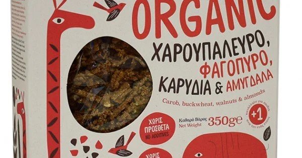 ΔΗΜΗΤΡΙΑΚΑ ΜΕ ΧΑΡΟΥΠΙ ΒΙΟ 350gr | ΒΙΟ-ΥΓΕΙΑ