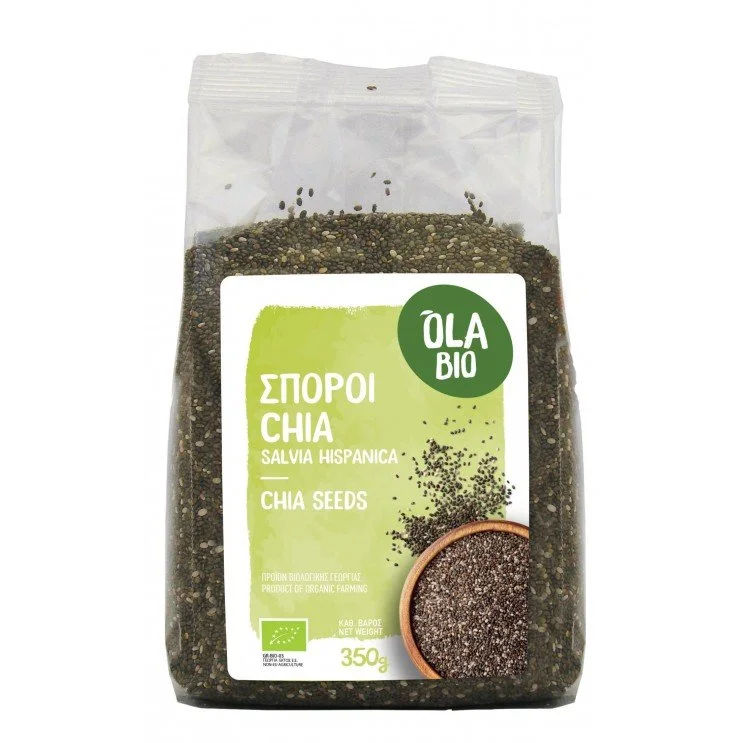 ΣΠΟΡΟΙ CHIA BIO 350g - ΒΙΟ222 (OLA BIO)