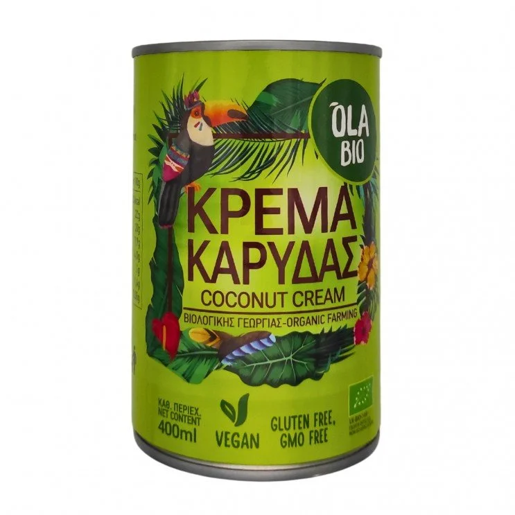 ΚΡΕΜΑ ΚΑΡΥΔΑΣ ΒΙΟ 400ml