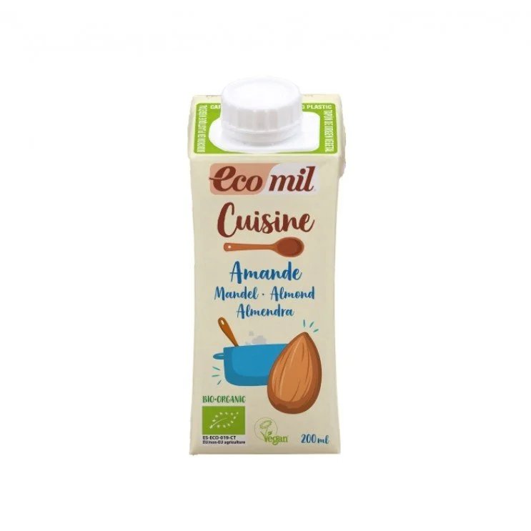 ΚΡΕΜΑ ΜΑΓΕΙΡΙΚΗΣ ΑΜΥΓΔΑΛΟΥ ΒΙΟ 200ml ECOMIL | ΒΙΟ ΥΓΕΙΑ