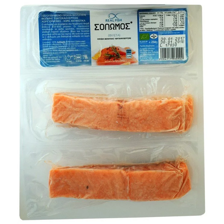 ΣΟΛΩΜΟΣ ΦΙΛΕΤΟ 2 χ 125gr | ΒΙΟ-ΥΓΕΙΑ